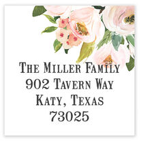 Personalized Square Address Labels - The Stationery Studio